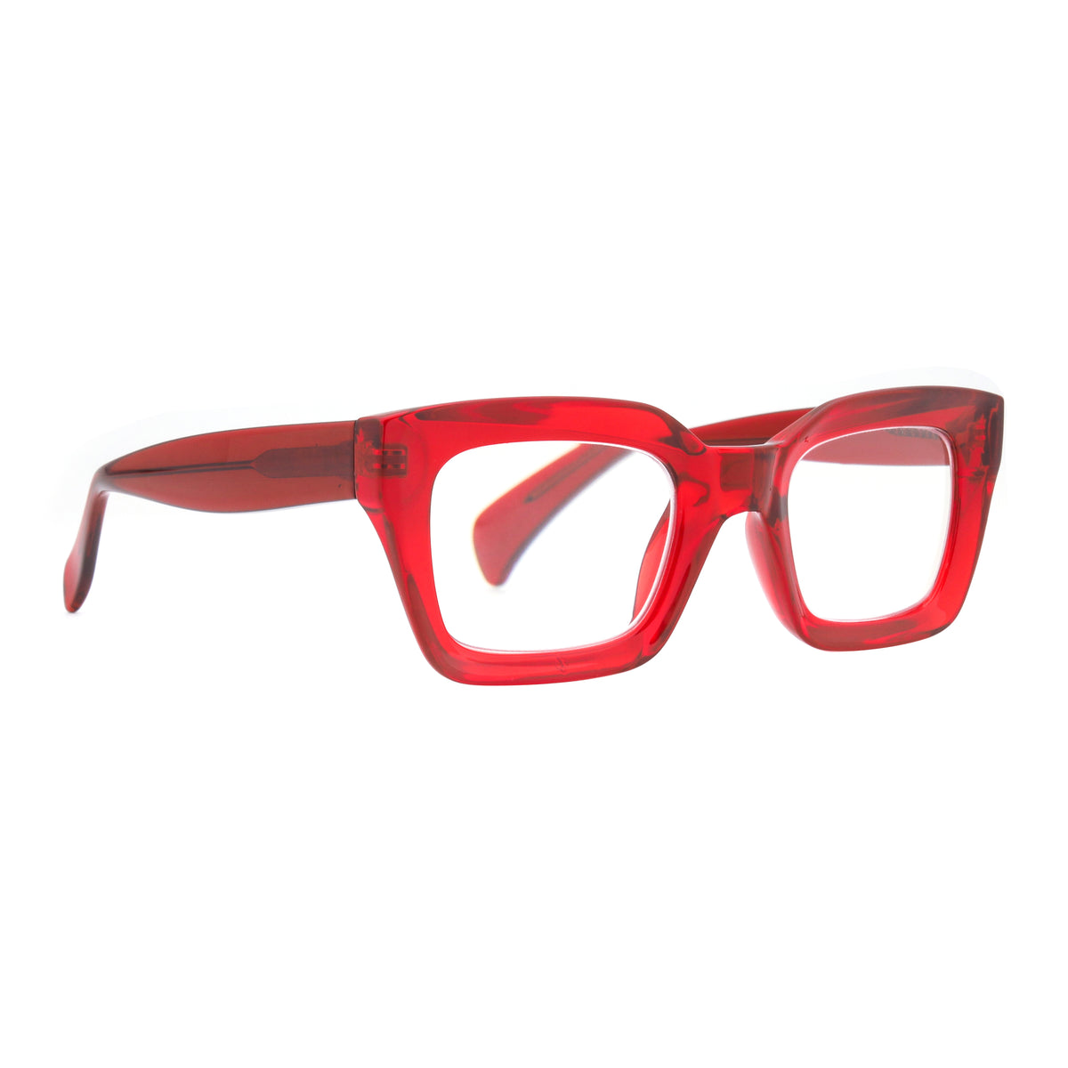 LORENA | Transparent Red | Progressive Blue Light – Wholesale Ryan ...
